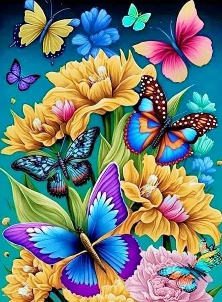 We Love Butterfly's # 2 jigsaw puzzle in Danny Joe Vogelsang puzzles on ...