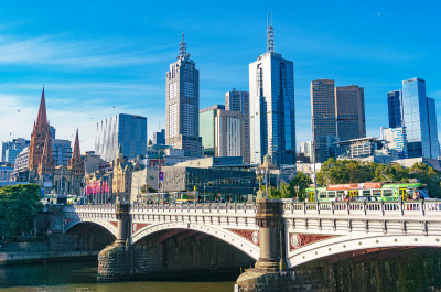 Princes Bridge, Melbourne, Australia jigsaw puzzle in Bridges puzzles ...