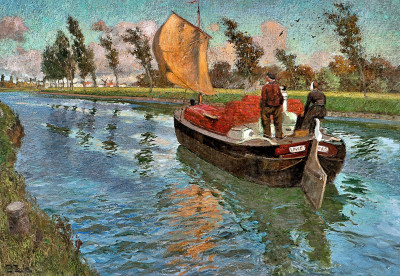 A River Boat in Speed jigsaw puzzle in Piece of Art puzzles on ...