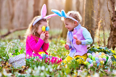 Chasse aux œufs de Pâques Puzzle en Personnes puzzles sur ...