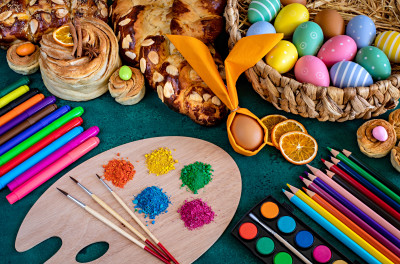 Preparing for Easter jigsaw puzzle in Handmade puzzles on ...