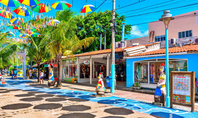 View of a City Street in Porto de Galinhas, Brazil jigsaw puzzle in ...