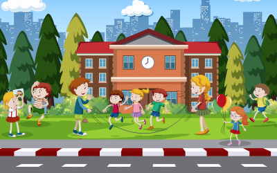 Active Kids Playing Outdoors jigsaw puzzle in Kids Puzzles puzzles on ...