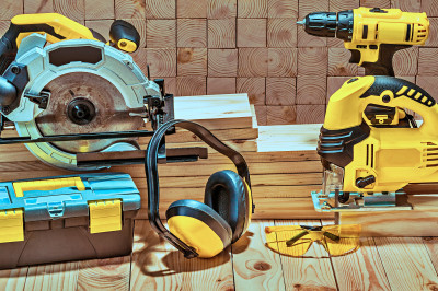 Carpentry Power Tools jigsaw puzzle in Handmade puzzles on ...