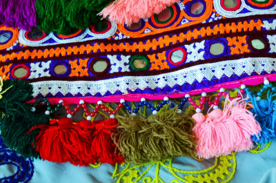 Gujarati Hand Embroidery jigsaw puzzle in Handmade puzzles on ...