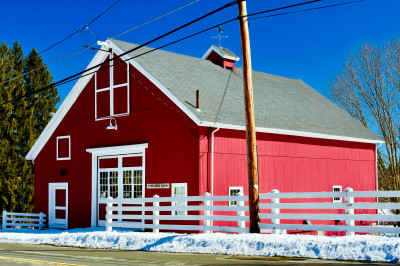 River Bend Farm Visitor Center, Uxbridge, MA, USA jigsaw puzzle in ...