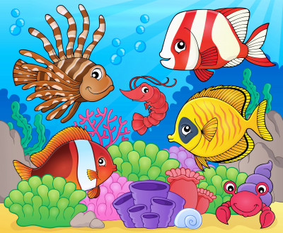 Colorful Underwater World jigsaw puzzle in Puzzle of the Day puzzles on ...