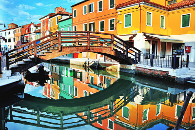 Bridge over a Canal in Venice, Italy jigsaw puzzle in Bridges puzzles ...