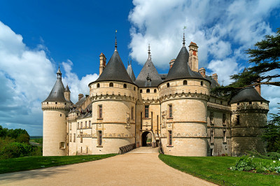 Medieval Castle on the Banks of the Loire jigsaw puzzle in Castles ...