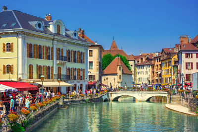 Altstadt von Annecy, Frankreich jigsaw puzzle in Brücken puzzles auf ...
