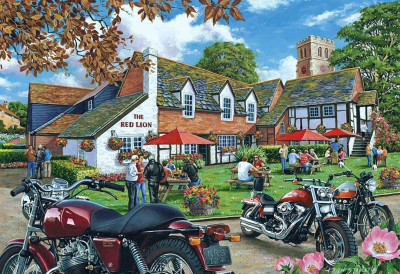The Red Lion jigsaw puzzle in Cars & Bikes puzzles on TheJigsawPuzzles ...