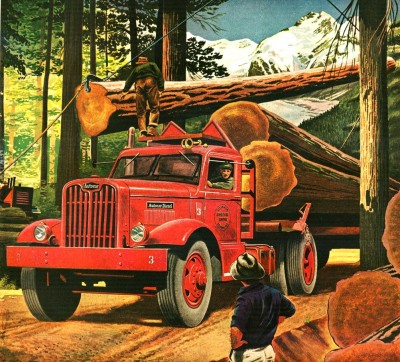 1945 Autocar Diesel jigsaw puzzle in Cars & Bikes puzzles on ...